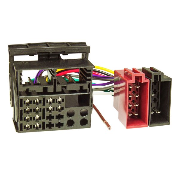 Radio Adapter Kabel Set kompatibel mit VW Radios mit Quadlockanschlus ...