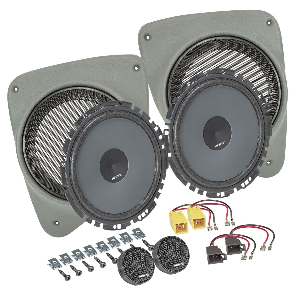 Hertz K 170 speaker installation kit Doorboard compatible with Fiat D ...